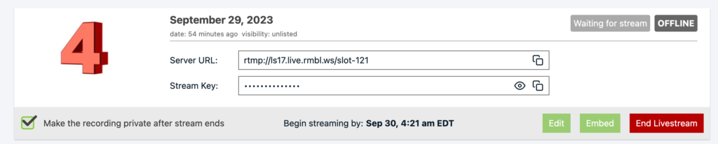 How to Livestream to Rumble | Master the Art | evmux